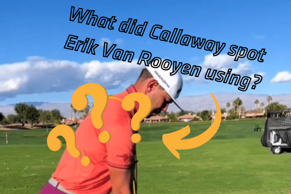See what Callaway posted Erik Van Rooyen using to help with his swing - GravityFit